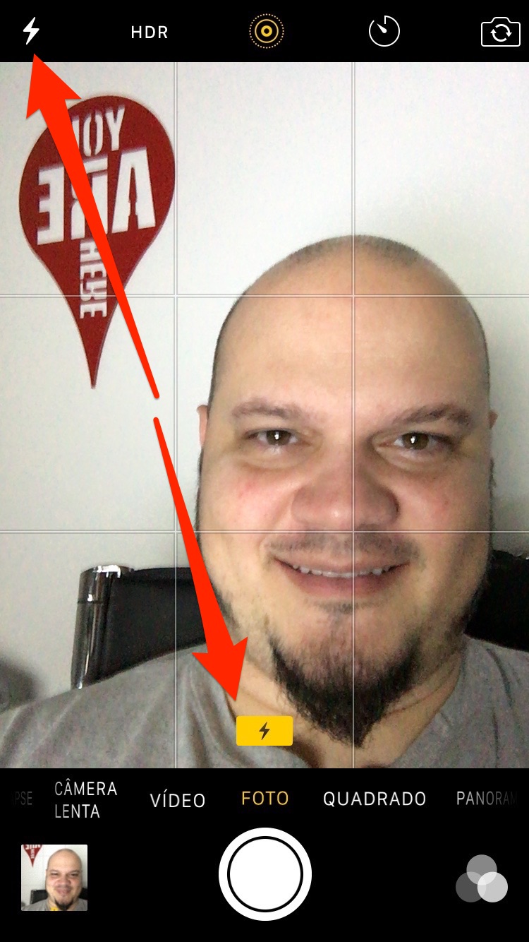 Como usar o Retina Flash, Selfie com Flash no iPhone - CocaTech